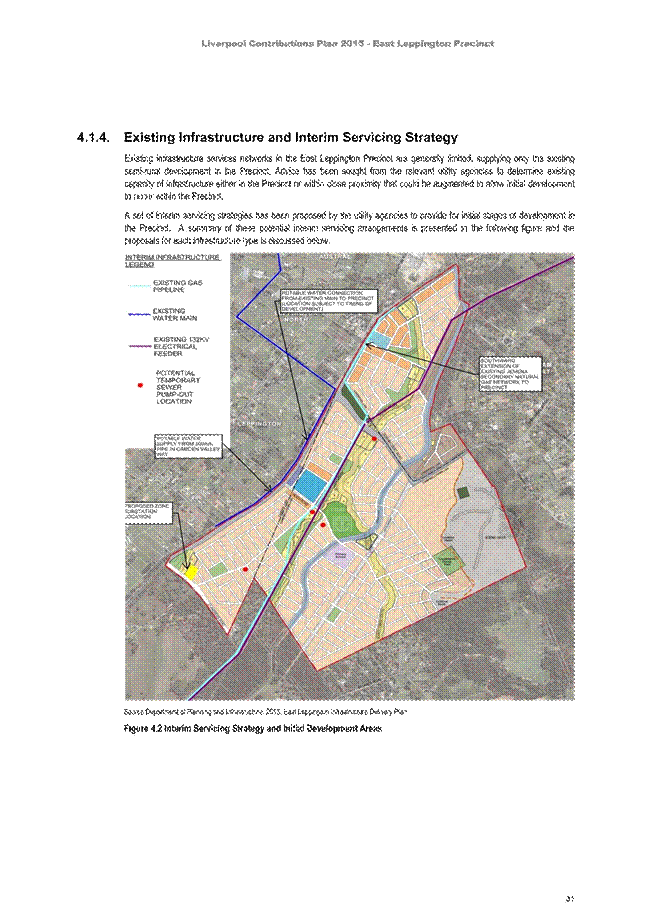 CP East Leppington Contributions Plan draft